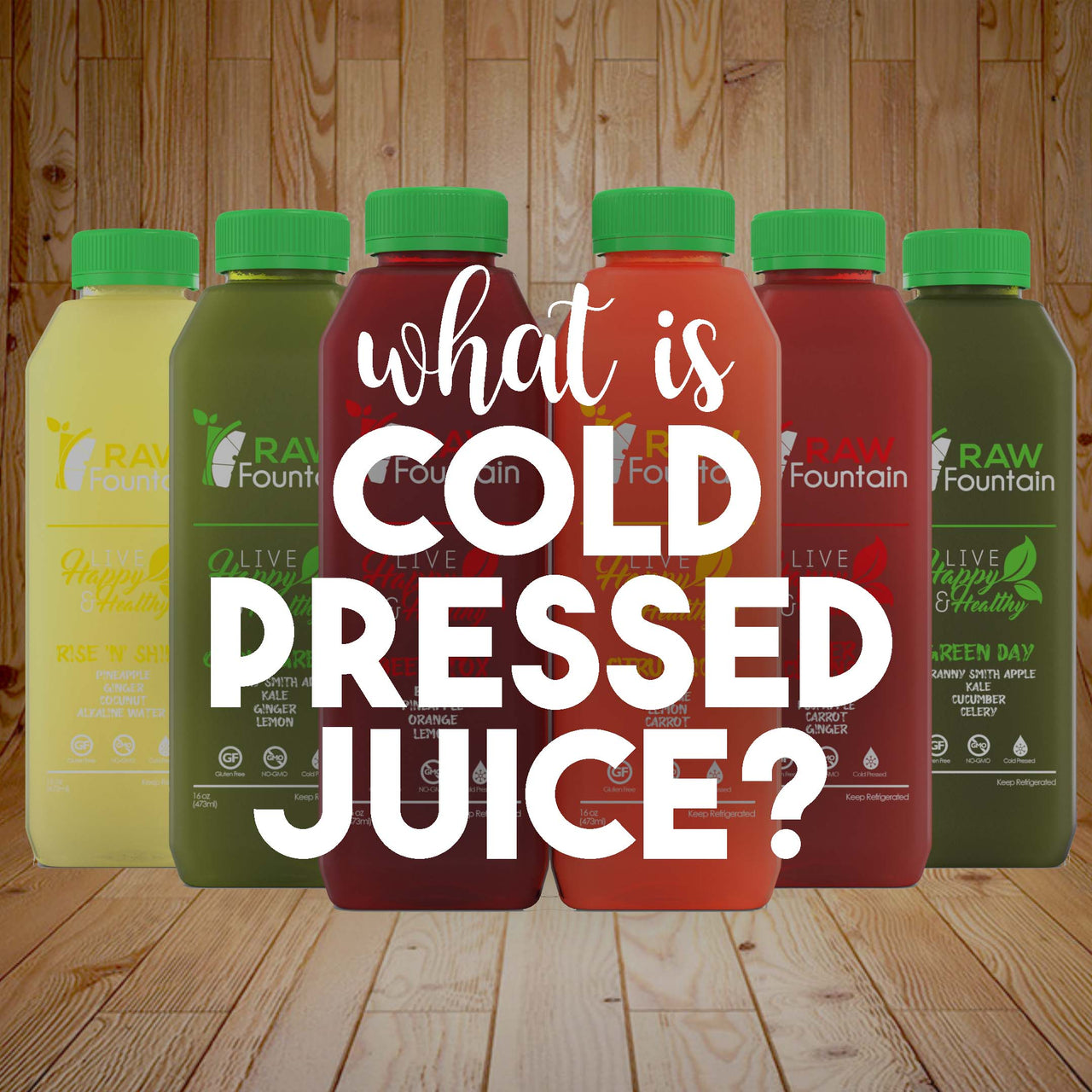 What is Cold-Pressed Juice? – Raw Fountain Juice